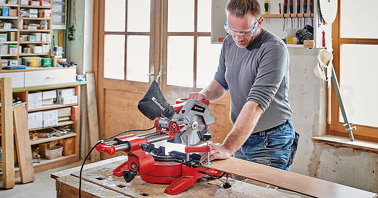 Maximum efficiency with mitre saws | Einhell.sk