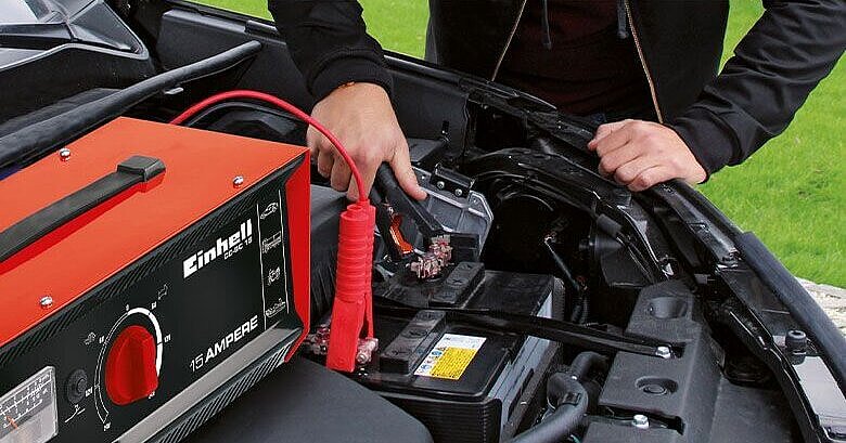 Battery chargers for cars and motorcycle batteries | Einhell.sk