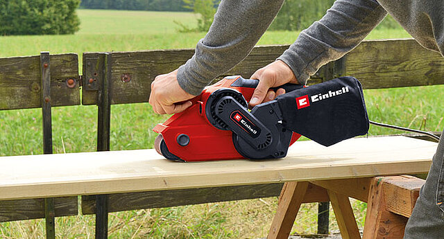 Stationary and hand-held belt sanders | Einhell.sk